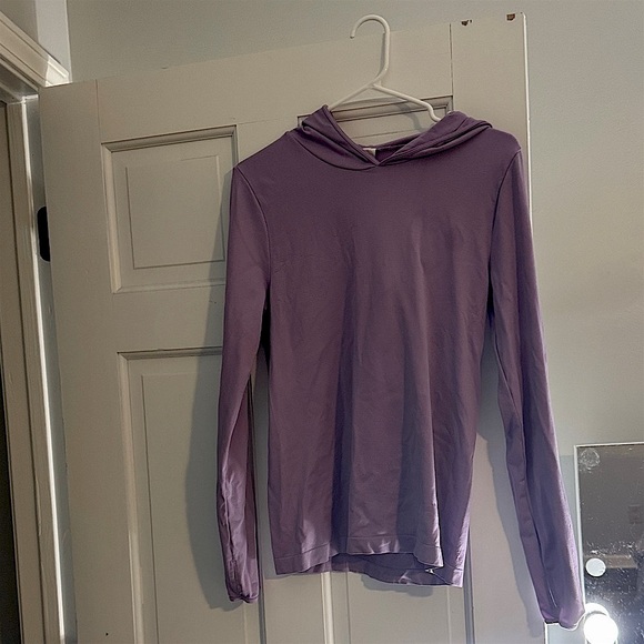Fabletics | Jackets & Coats | Fabletics Purple Long Sleeve Hoodie ...